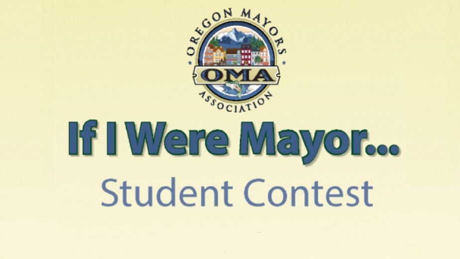 Klamath Falls Mayor Carol Westfall invites students to enter "If I Were ...